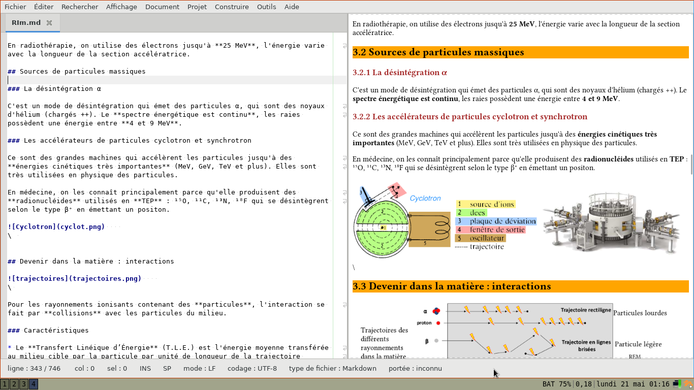 Le markdown, sous Emacs, et plus largement sous Linux - LinuxFr.org